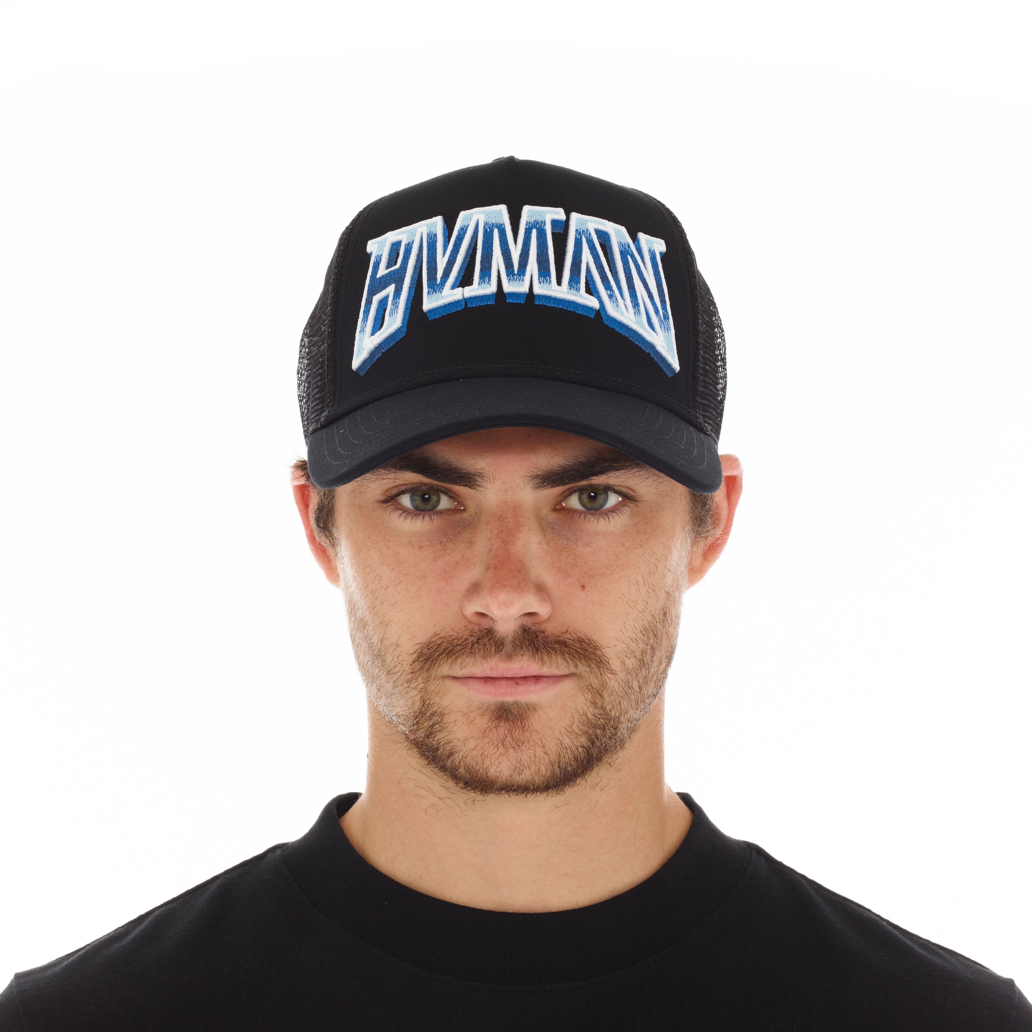 HVMAN MESH TRUCKER CAP IN BLACK – Cult of Individuality