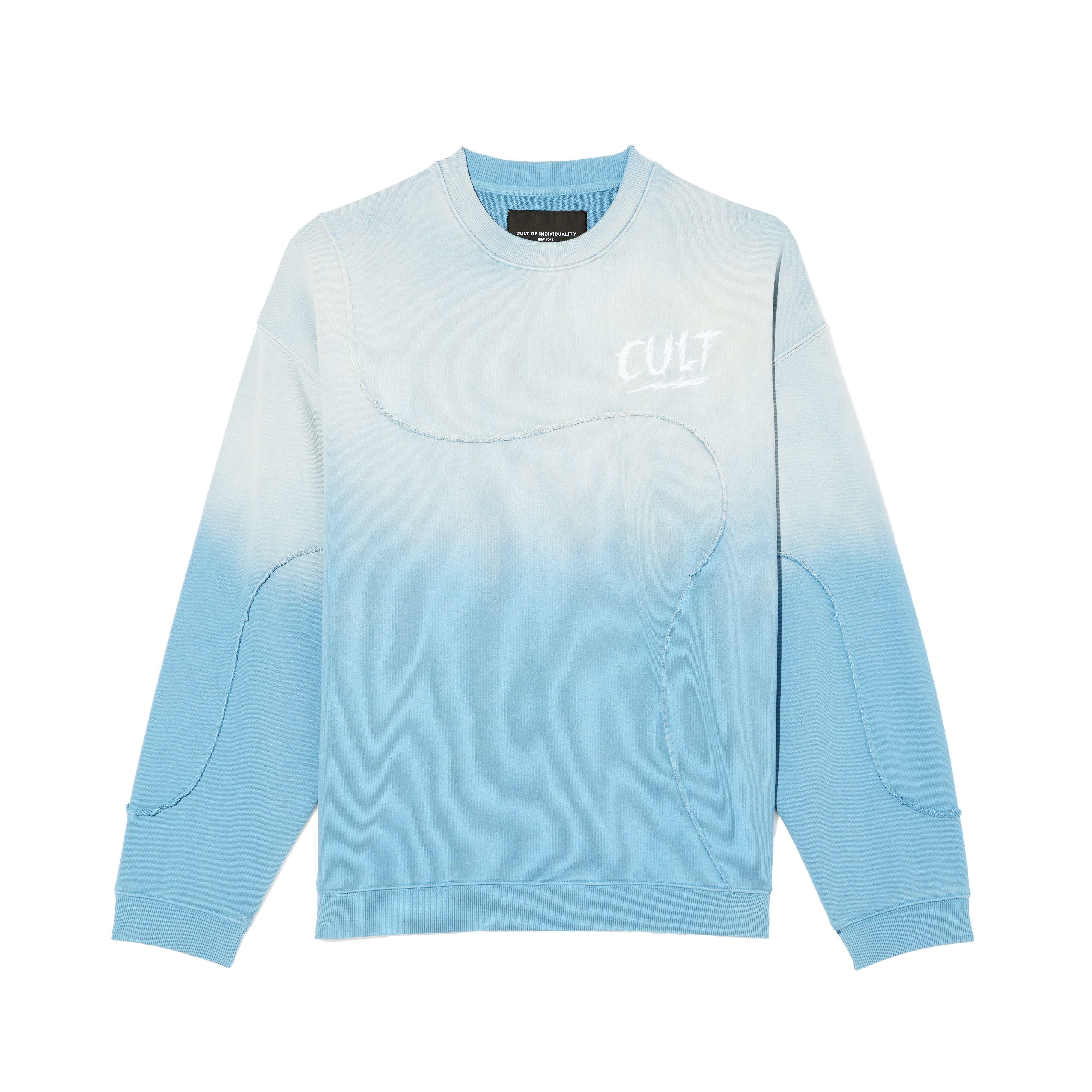 Cult's Crew Novelty Sweatshirt in Blue Steel – Cult of Individuality
