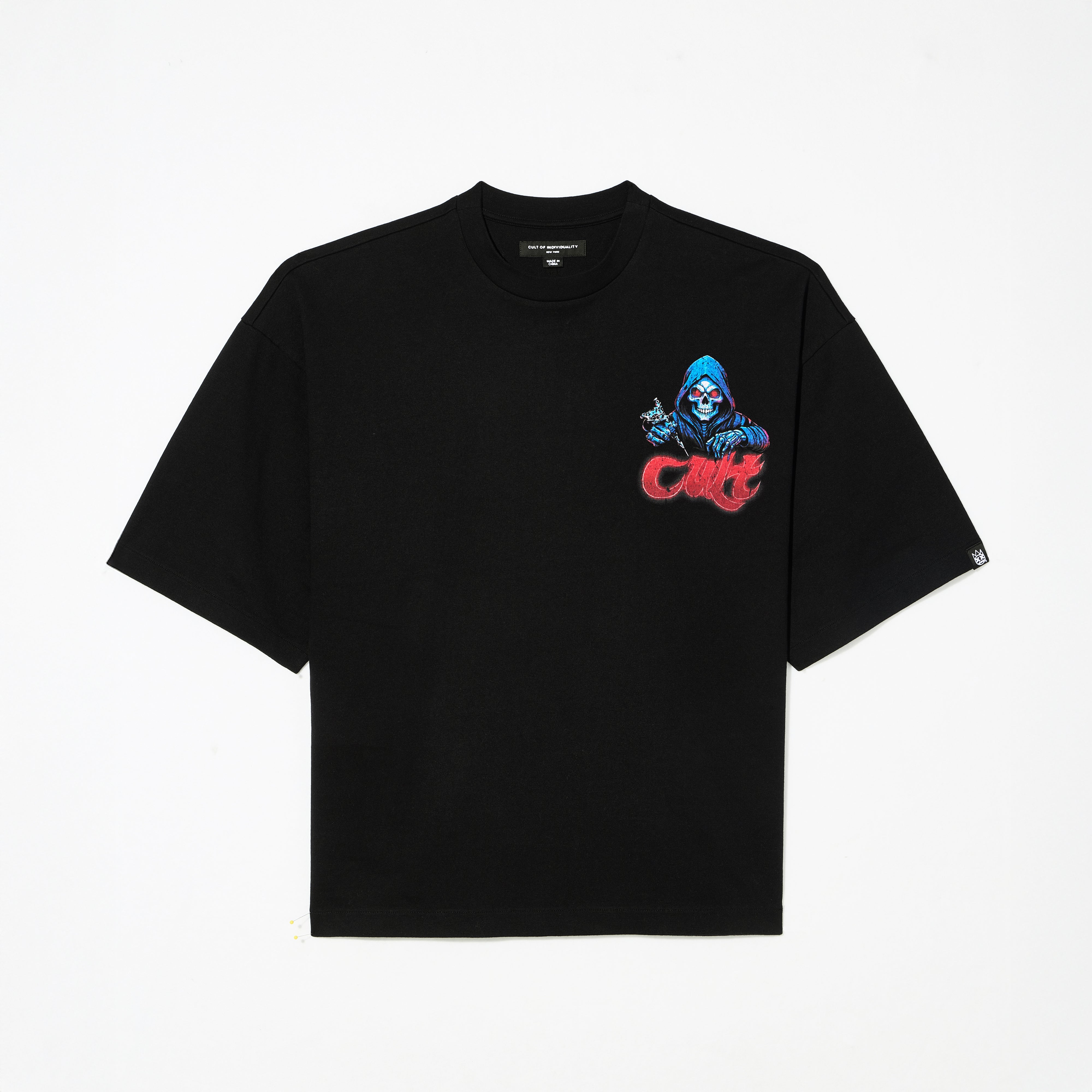 Cult's Oversized Heavyweight Boxy Fit Short Sleeve Crew Neck Tee "Epic ...